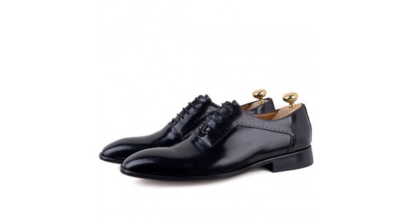 Chaussures Classique Pour Homme en Cuir Bordeaux