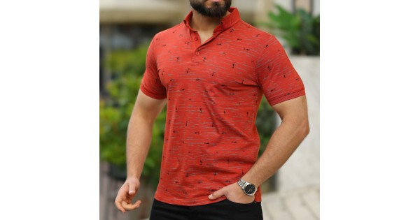 Polo Imprimé pour Homme Orjani