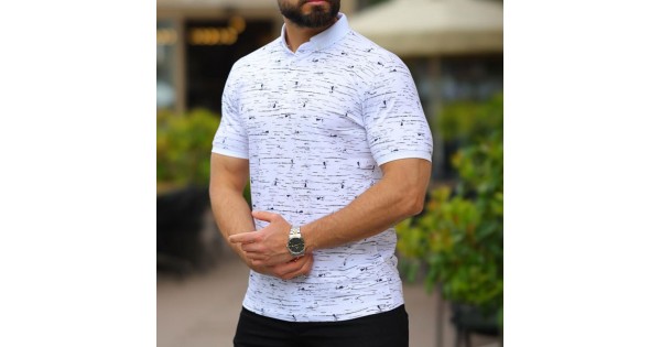 Polo Imprimé pour Homme Orjani